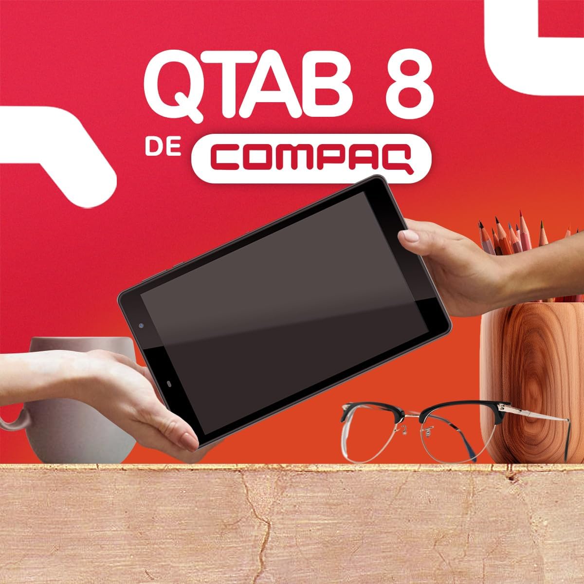 Compaq Tableta QTab 8" Pantalla IPS I 4 RAM - 64 GB ROM I Android 13 I ...